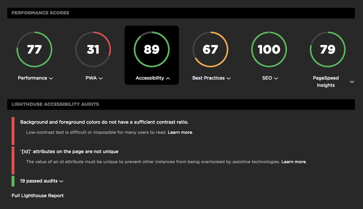 Speedcurve Lighthouse Scores Now Available In Your Test Results